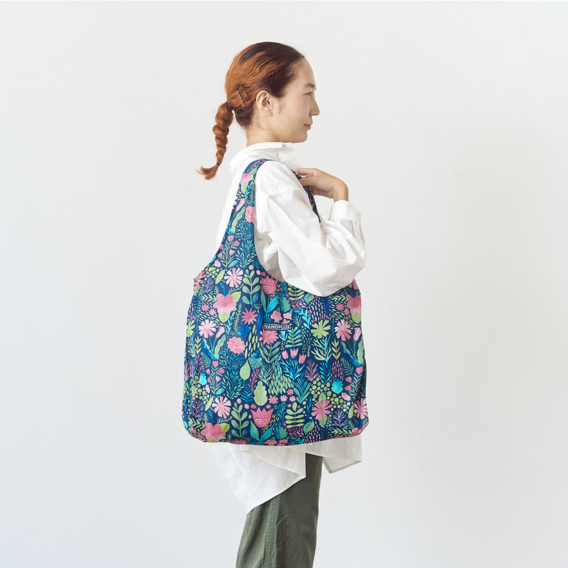 NANOPLUS-Pattern -(柄) 薄い軽い小さい丈夫なエコバッグ - NANOPLUS公式ストア
